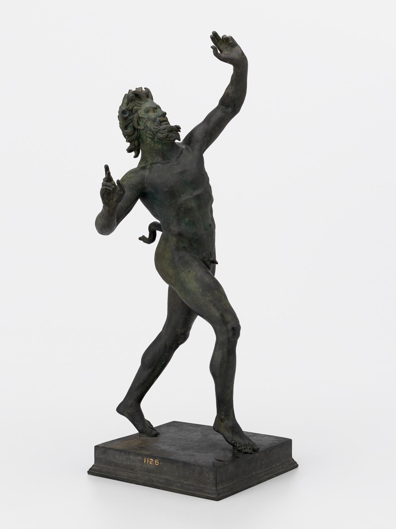 Unknown (Italian 19C) Dancing Faun {1892} NGV [SC] - Before Felton