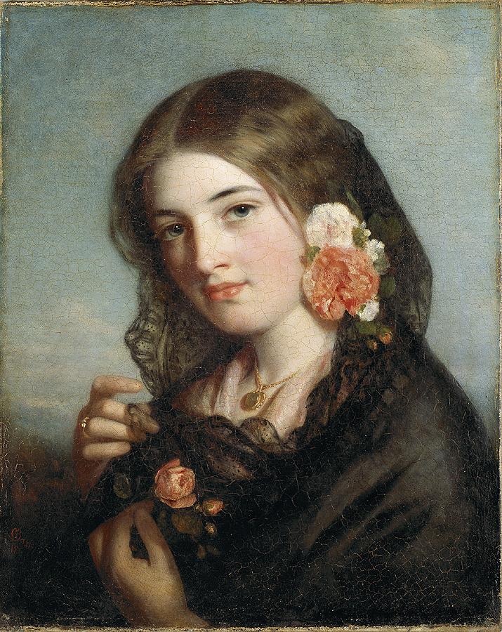 Baxter Rose of England 1861 {1864} NGV [PA] - Before Felton