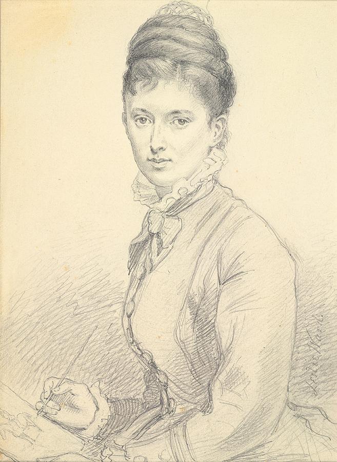 Ward (L.) Elizabeth Thompson {1881} NGV [DR] - Before Felton