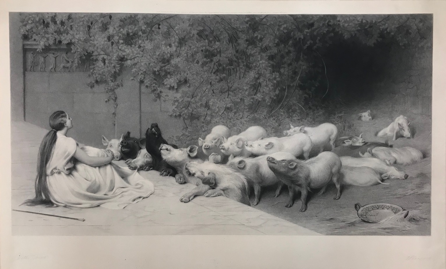 Stacpoole after Rivière Circe and the Friends of Ulysses {1876} NGV [PR ...
