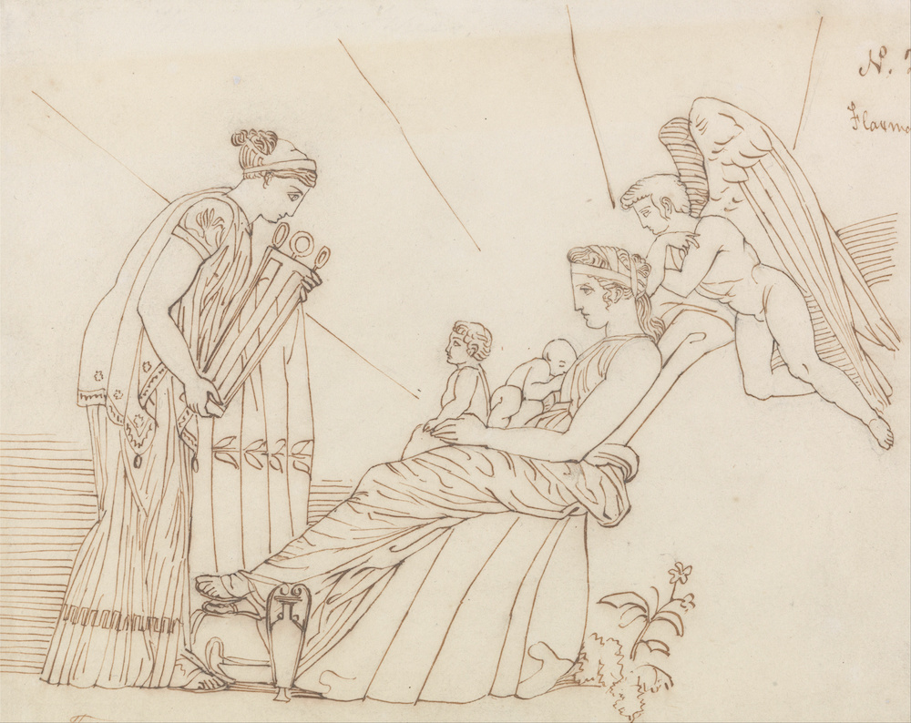 Flaxman (after) Compositions from the Tragedies of Aeschylus 1831 {1857 ...